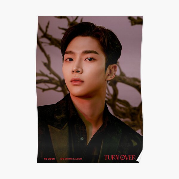 "ROWOON SF9 Turn over" Poster for Sale by Twixin | Redbubble