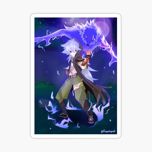 "Genshin Impact - Razor " Sticker by Flappshop | Redbubble