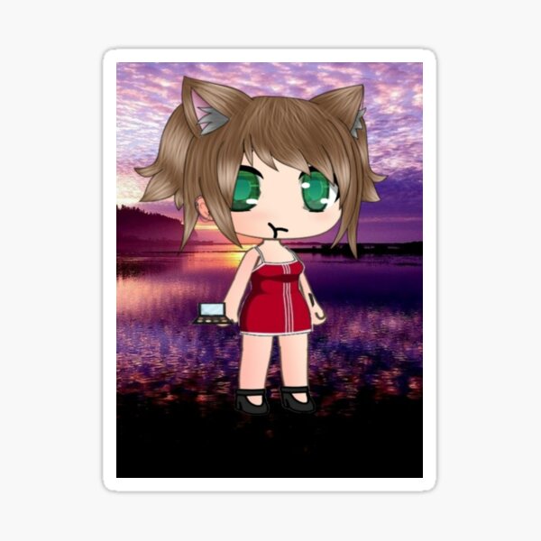 "Gacha girl" Sticker for Sale by Wonderfairy | Redbubble