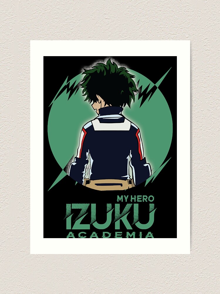 "Izuku Midoriya Character Style - My Hero Academia Manga Art " Art ...