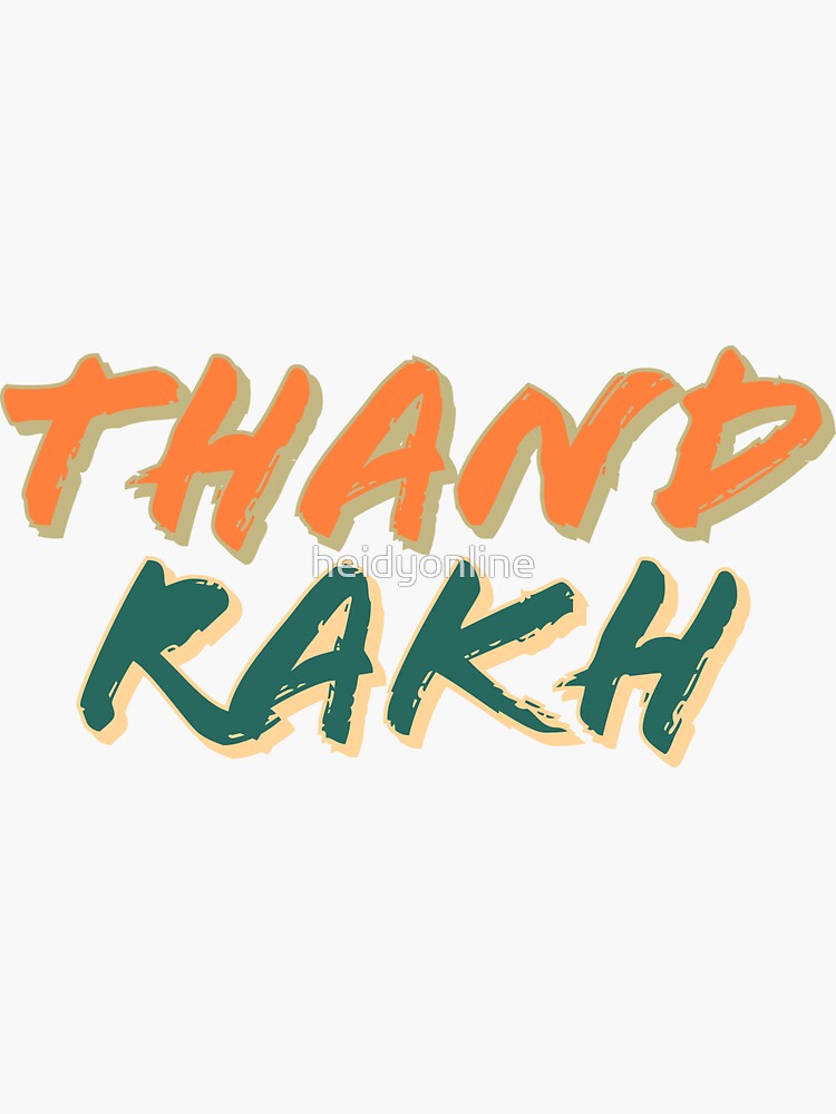 "Thand Rakh" Sticker by heidyonline | Redbubble