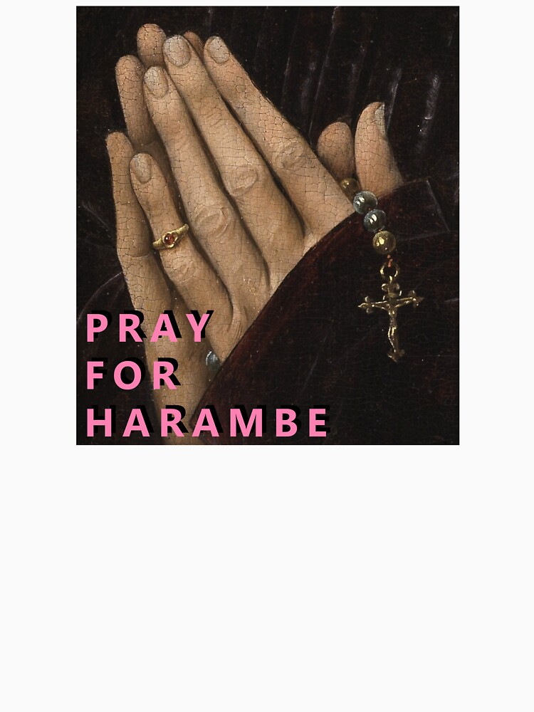 "Pray for Harambe" T-shirt for Sale by CXM0D | Redbubble | harambe t ...
