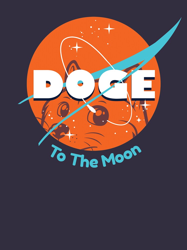 "Doge Nasa (variant)" T-shirt for Sale by Tabner | Redbubble | nasa t ...