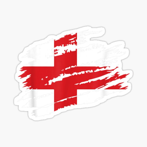 "England Flag English Football Handball Rugby" Sticker for Sale by ...