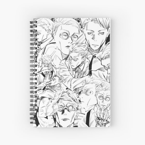 "Nanami Kento Manga Panels" Spiral Notebook by TheGoldenCorgi | Redbubble