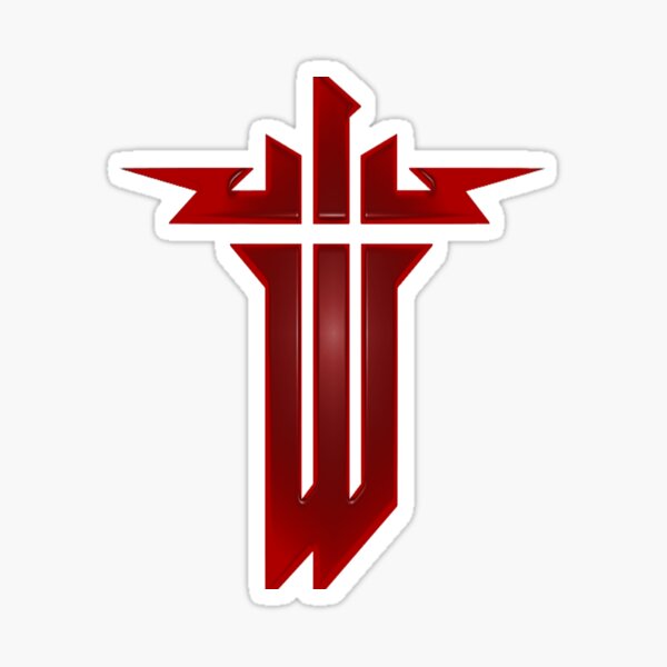 "Wolfenstein T-Shirt" Sticker for Sale by designhamza | Redbubble