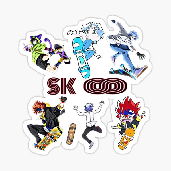 "Sk 8 The Infinity best design" Sticker for Sale by Dizzaa | Redbubble