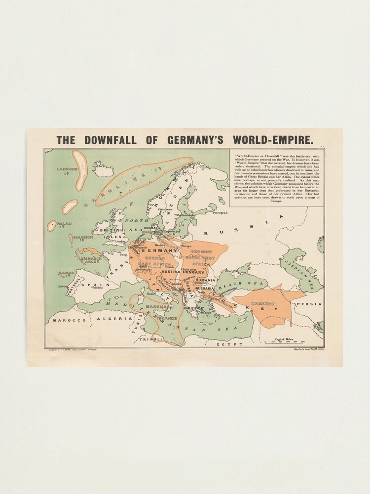 1917 Vintage World Map Home & Living Globes & Maps etna.com.pe