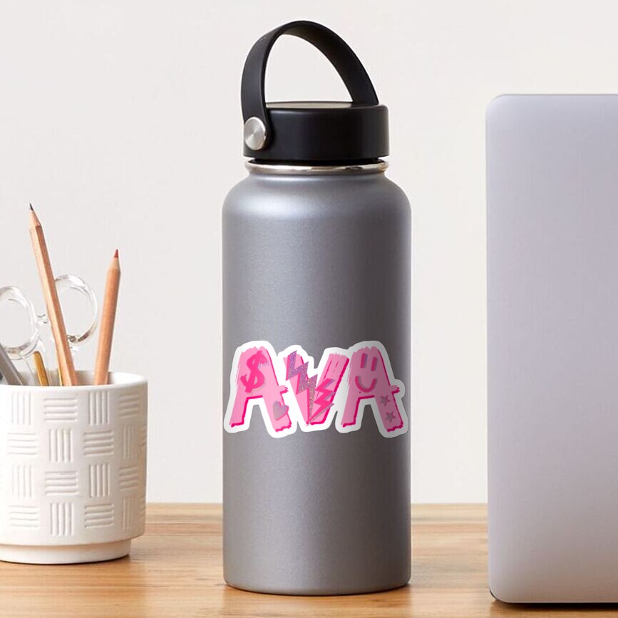 "AVA name" Sticker by juliasantos5 | Redbubble