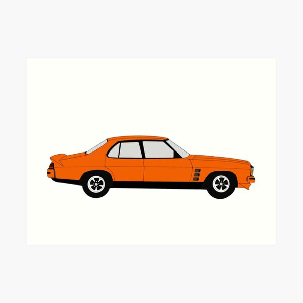 "HX Holden Monaro" Art Print by vncommodore | Redbubble