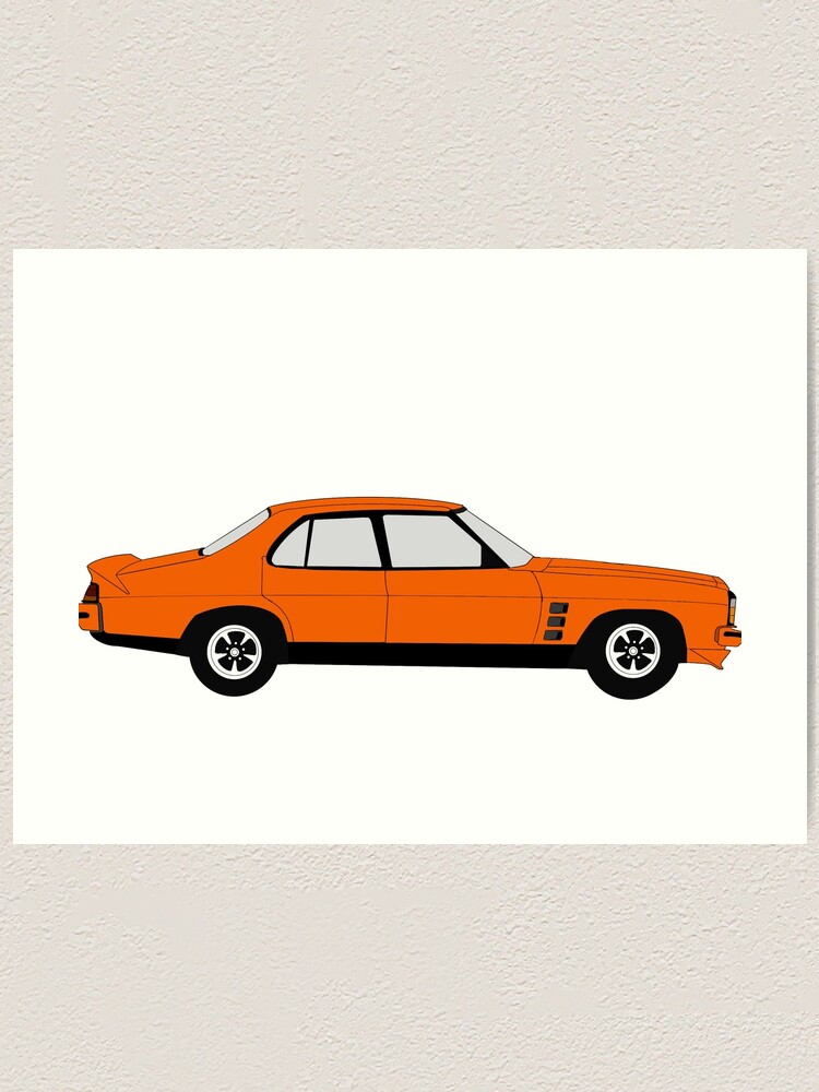 "HX Holden Monaro" Art Print by vncommodore | Redbubble