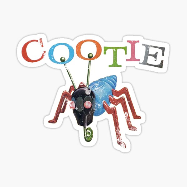 "Cootie" Sticker for Sale by Retrorockit | Redbubble