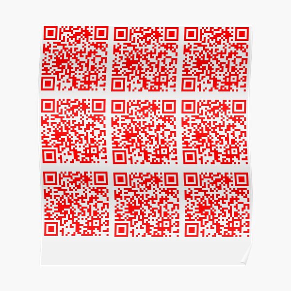 Scannable Barcode Posters | Redbubble