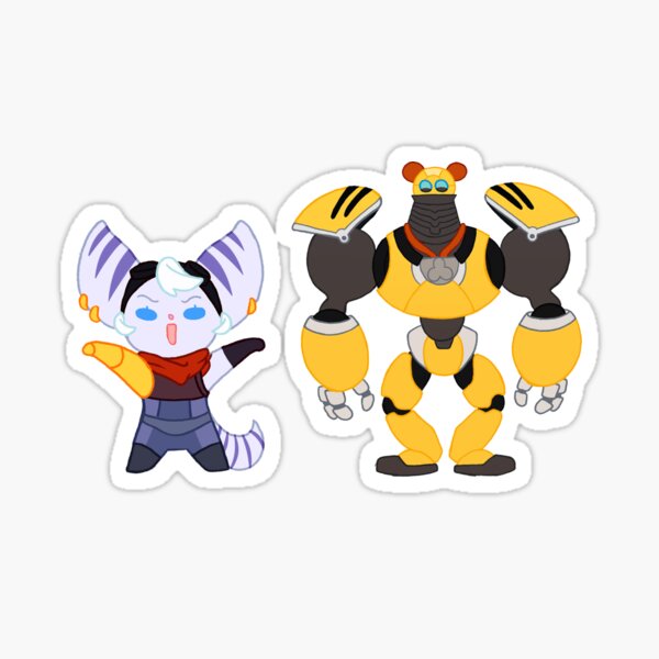 "RIVET AND KIT" Sticker by Mrs-Fox | Redbubble