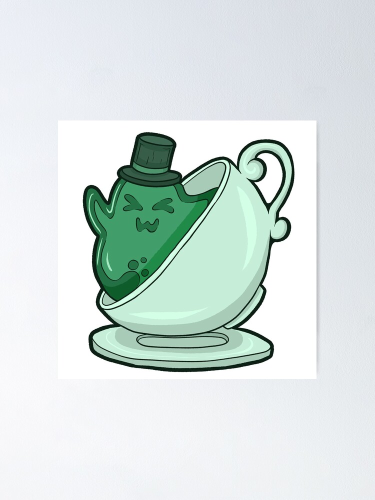 "Posh Blob" Poster by SlyTheRedPanda | Redbubble