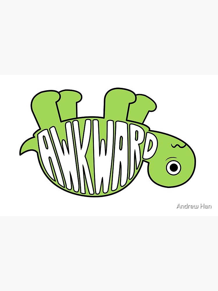 "Awkward Turtle - GREEN" Art Print for Sale by hanjungyup | Redbubble