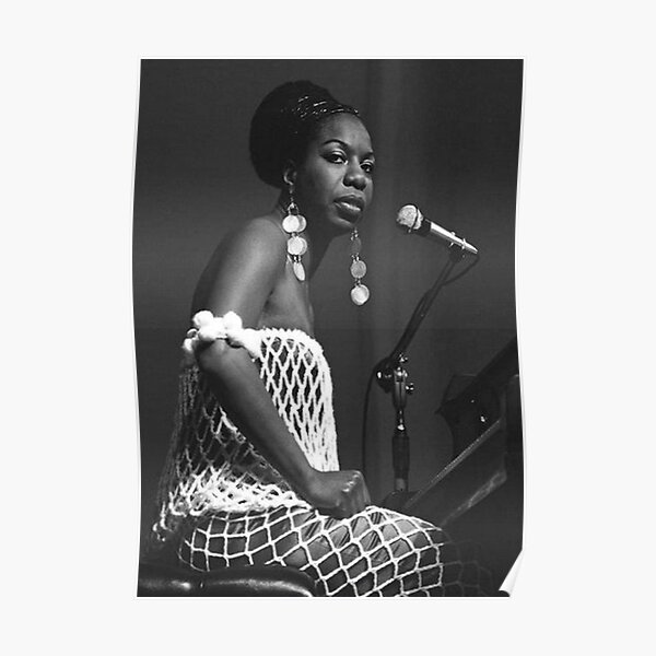 "Portrait Simone Song" Poster for Sale by minazopal | Redbubble