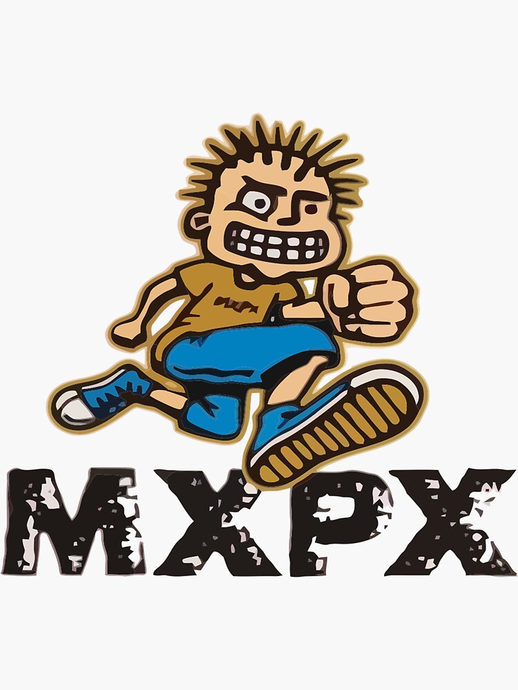 "Mxpx" Sticker for Sale by falah23 | Redbubble