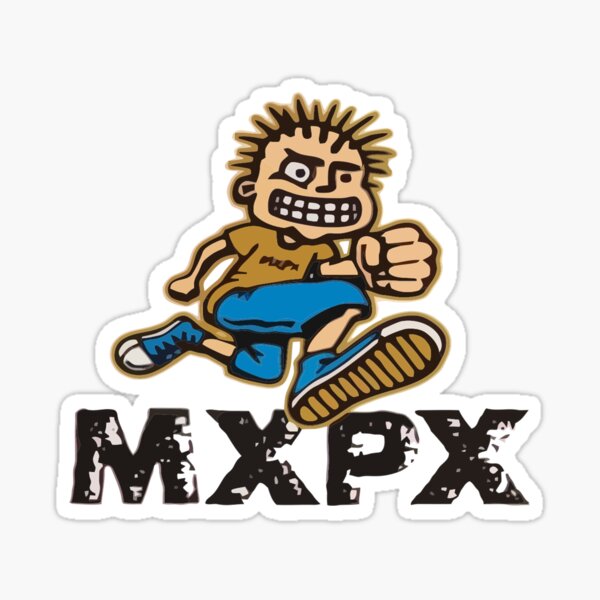 "Mxpx" Sticker for Sale by falah23 | Redbubble