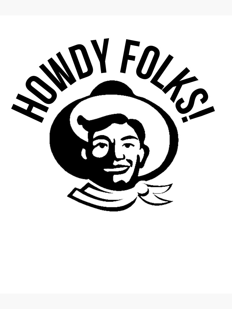 "Howdy Folks State Fair Texas" Poster for Sale by B2KMerch | Redbubble