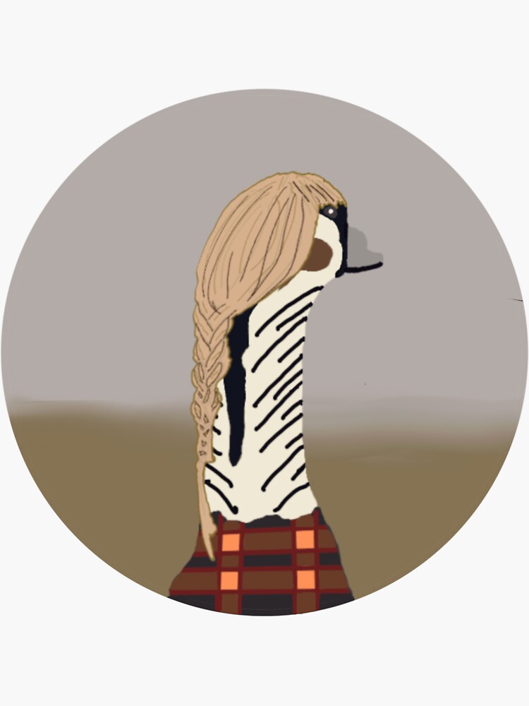 "TS EVERMORE NENE GOOSE STICKER" Sticker for Sale by HelloImJenna ...