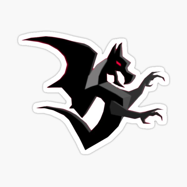 "Dragon Logo" Sticker for Sale by ELMDESIGNER | Redbubble