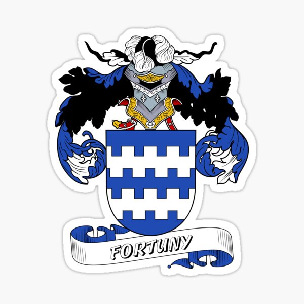 "Fortuny" Sticker by HaroldHeraldry | Redbubble