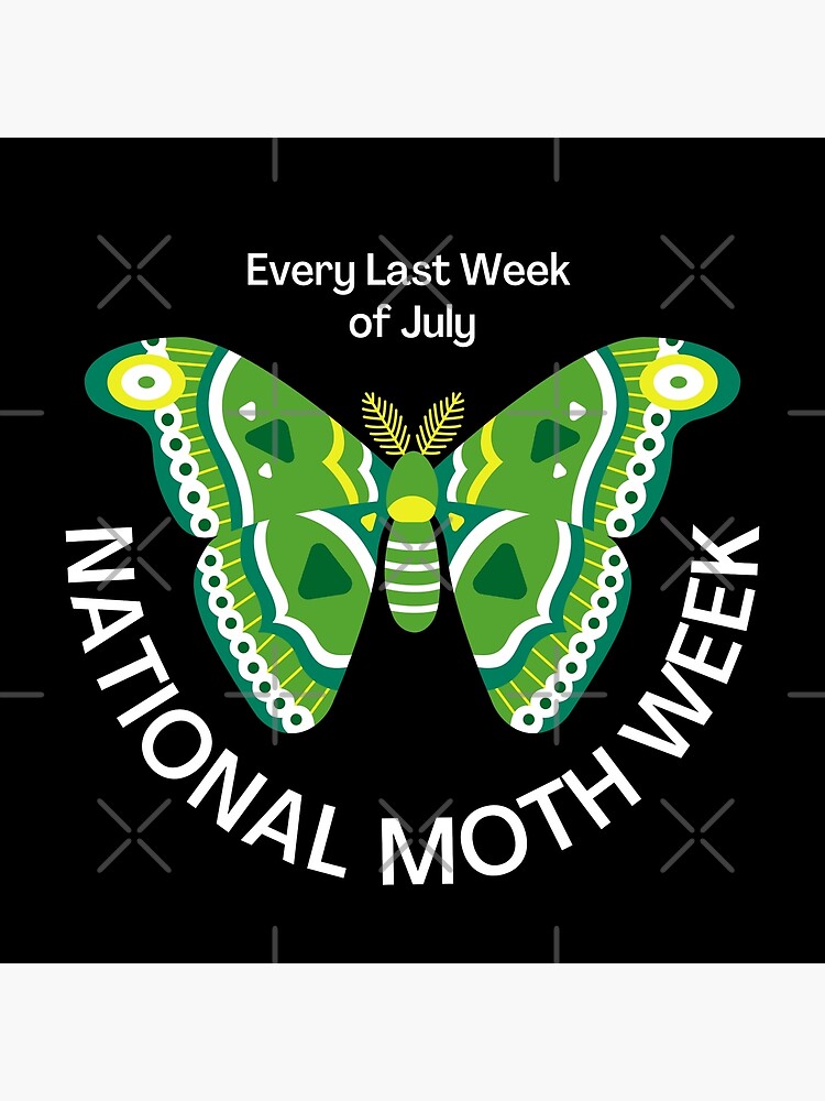 "National Moth Week - Green Moth" Art Print for Sale by VirtualArts ...