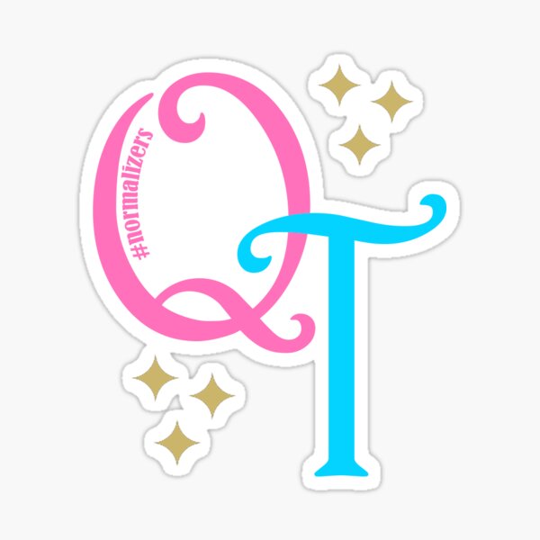 "QT Normalizers" Sticker for Sale by Normalizers | Redbubble