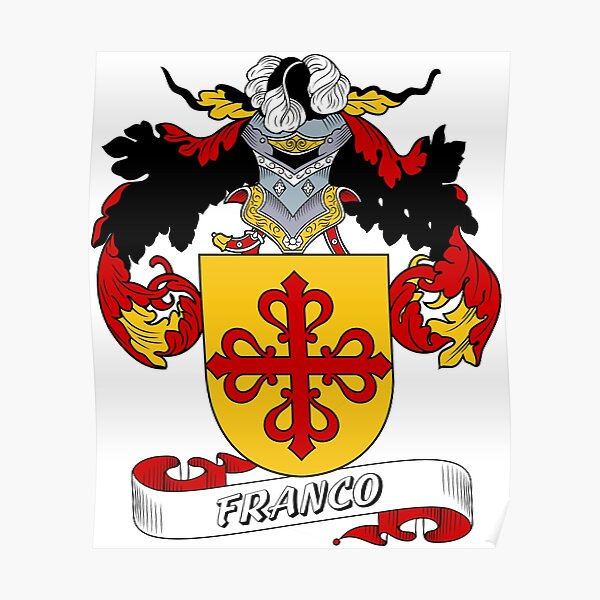 "Franco" Poster for Sale by HaroldHeraldry | Redbubble