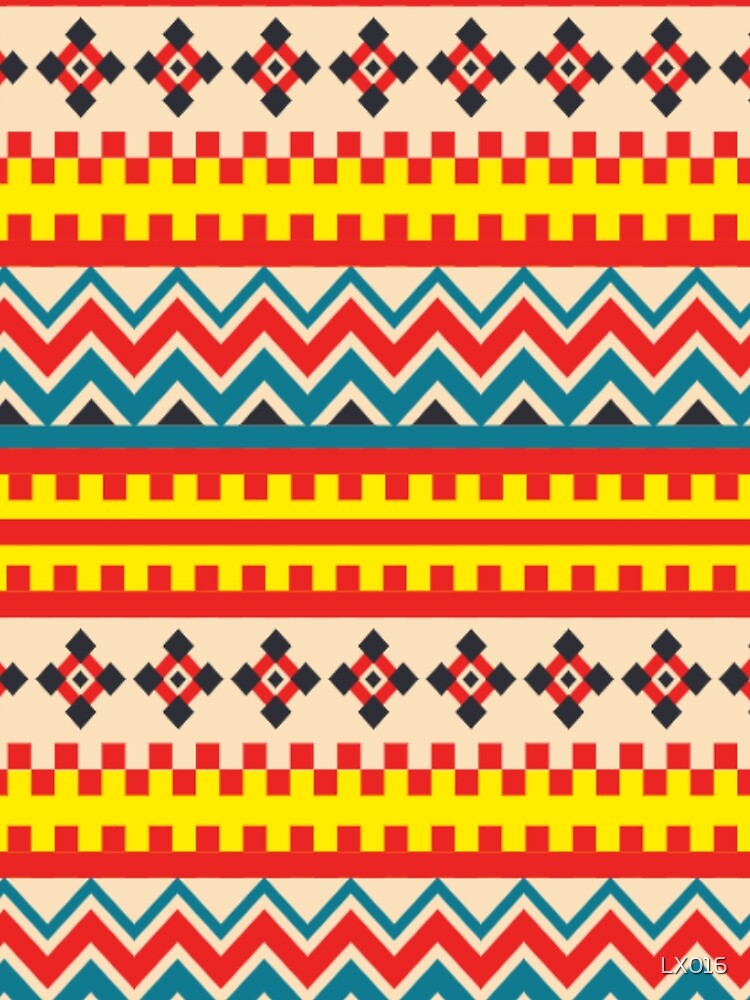 "Indigenous Pattern" T-shirt for Sale by LX016 | Redbubble | indigenous ...