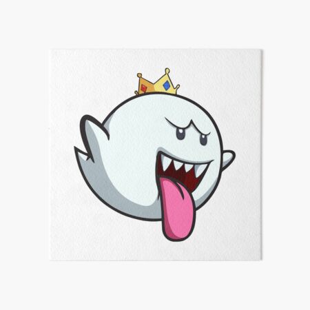 "BEST SELLER - King Boo Face Merchandise" Art Board Print for Sale by ...