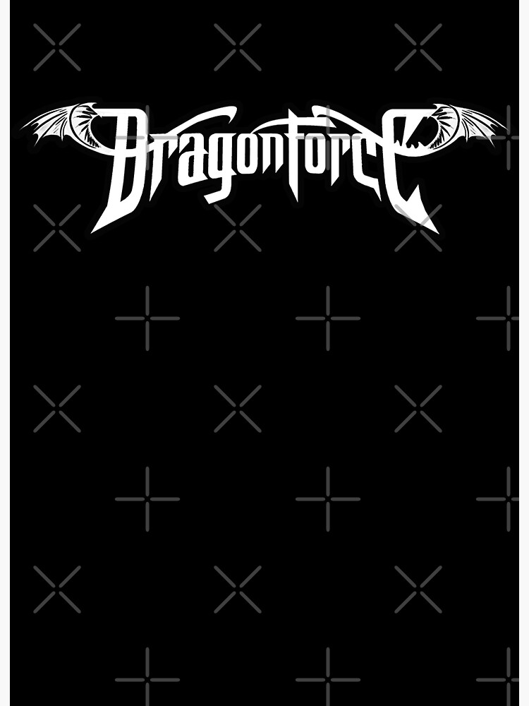 "DRAGONFORCE LOGO" Poster by mixhatti | Redbubble