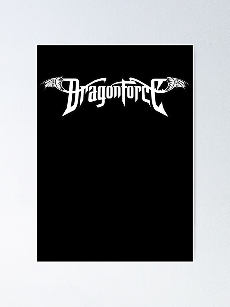 "DRAGONFORCE LOGO" Poster by mixhatti | Redbubble