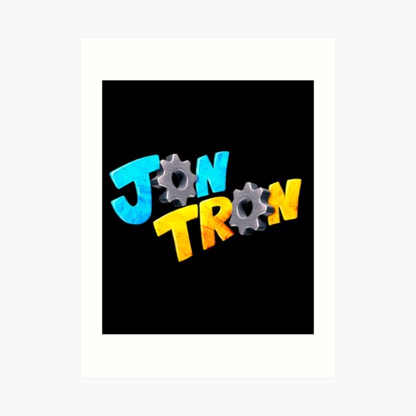 "jontron logo" Art Print for Sale by Kaosuyees | Redbubble
