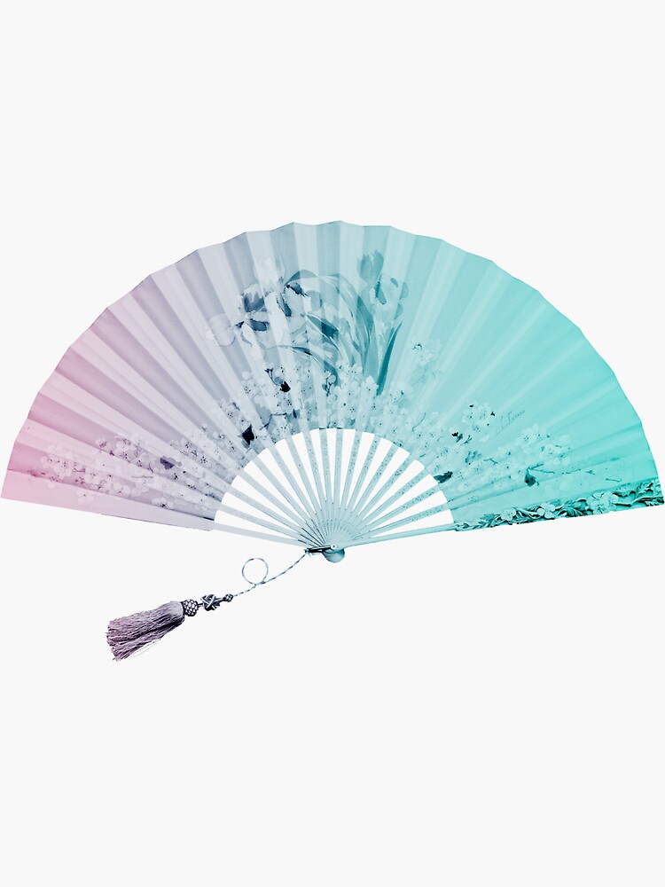 "Transparent Sun Fan" Sticker for Sale by MelasKuriosa | Redbubble