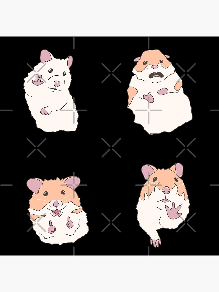 "Hamster meme" Poster for Sale by Pauli- | Redbubble