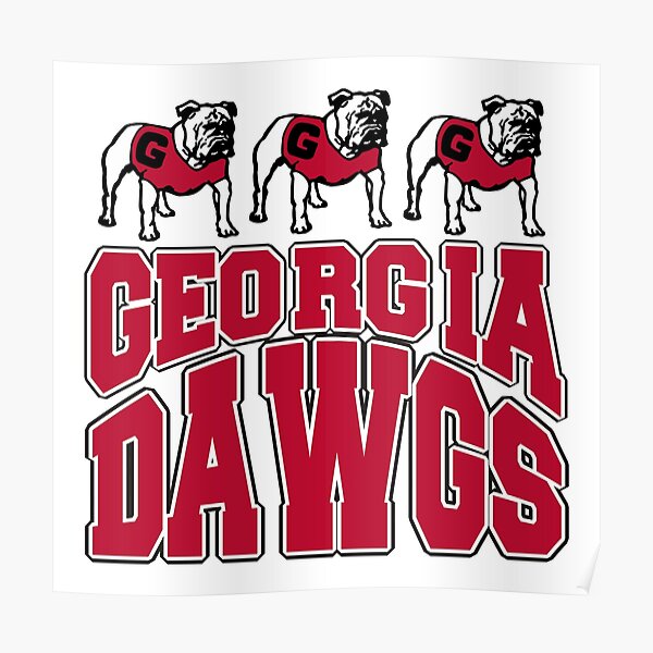 Uga Georgia Uga Uga Dawg Football Sec Bulldog Bulldogs Posters | Redbubble