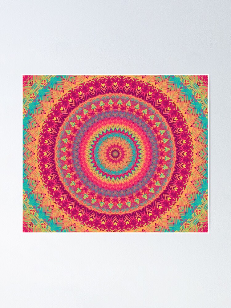 "Mandala 80" Poster for Sale by PatternsofLife | Redbubble