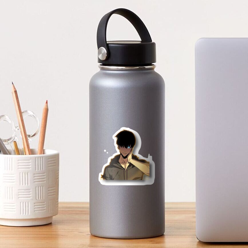 "Sung Jin Woo" Sticker by designhamza | Redbubble