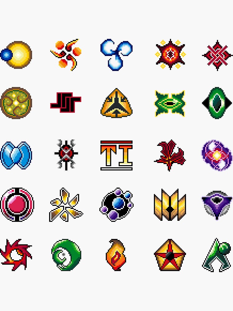 "Twilight Imperium Pixel Faction Stickers" Sticker for Sale by ...