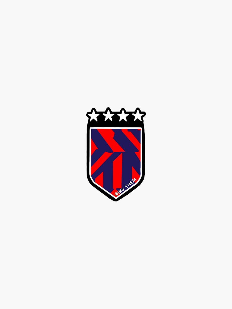 "USWNT Players " Sticker for Sale by Emsnedeker | Redbubble
