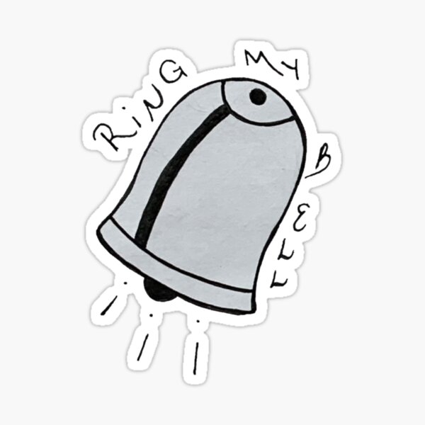 "Bell" Sticker by BigGayWhalen | Redbubble