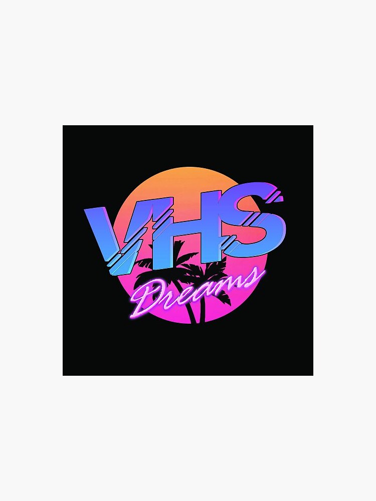 "Vintage Retro VHS" Sticker by AiokiBoom1 | Redbubble