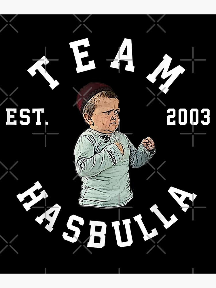 "Hasbulla - Team MMA Hasbulla Fight Meme" Canvas Print by BeKunst ...