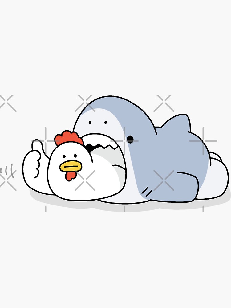 "Samezu Rooster" Sticker by yktv-kloi | Redbubble