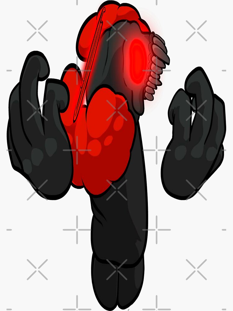 Pegatina «Tricky Demon FNF (Friday Night Funkin)» de Atsuhiro | Redbubble