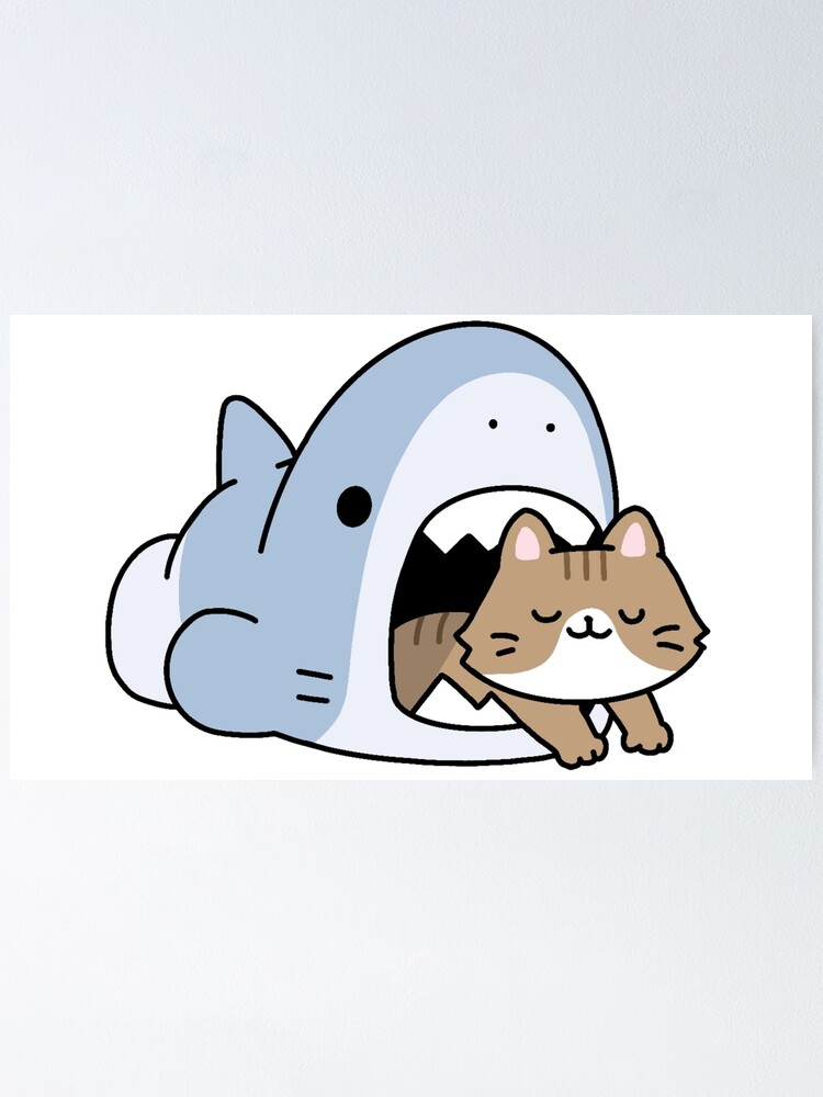 Póster «Gato Samezu» de yktv-kloi | Redbubble