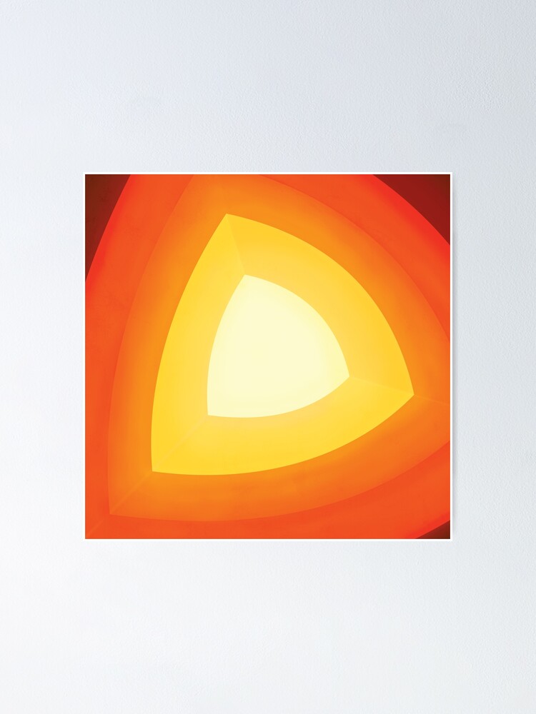 "Center of The Earth, Earth's Core" Poster by KaesArt | Redbubble