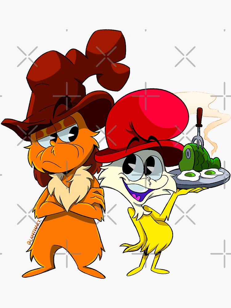 "Sam & Guy chibis" Sticker for Sale by Lanthart | Redbubble